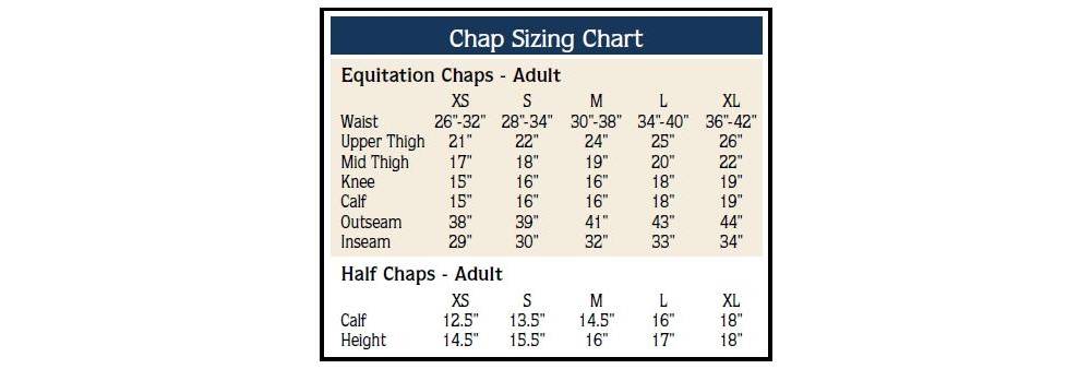 Chaps Shirts Size Chart